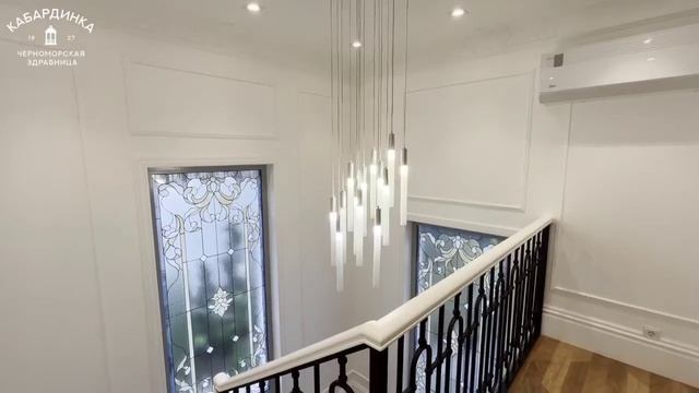 Корпус пансионата "Кабардинка" украшен интерьерным и фасадным декором из нашего ассортимента.