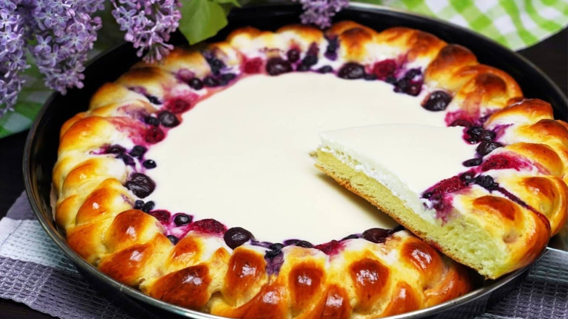 ВАТРУШКА с ТВОРОГОМ