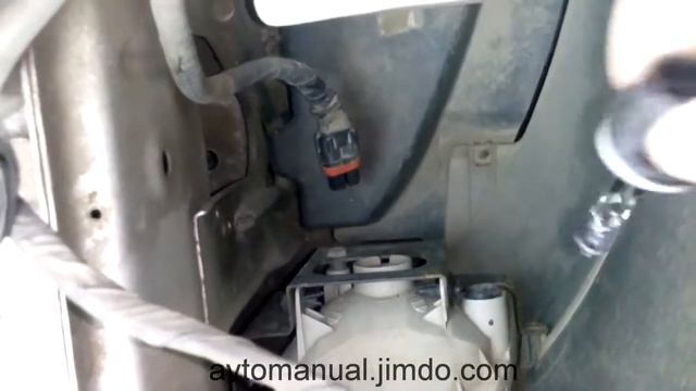 Альтернативный способ замены лампы ПТФ Шевроле Лачетти