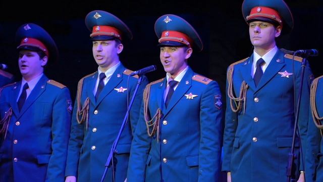 Военный хор  шоу - программа  в ресторане "THE TOY" - Попурри - современные и популярные песни