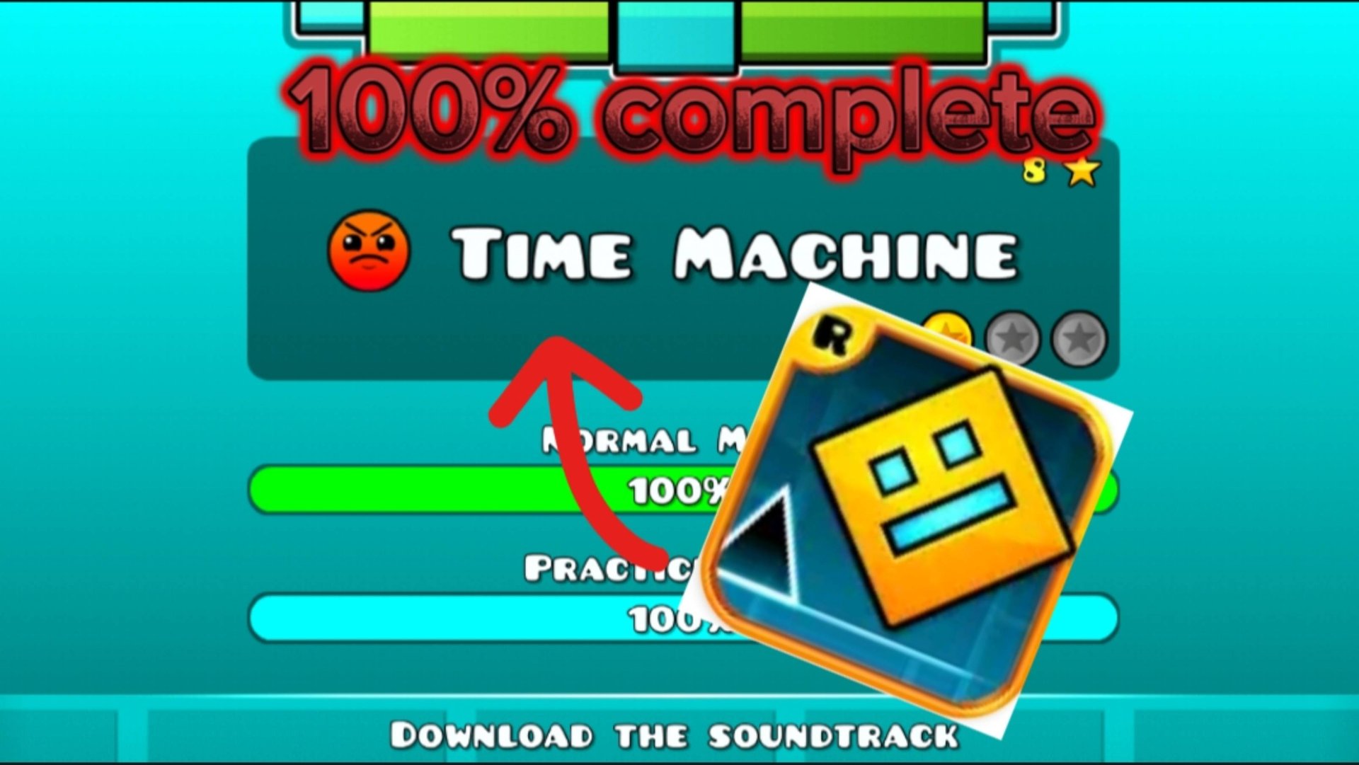 ГЕОМЕТРИ ДАШ - Time machine - 100% complete