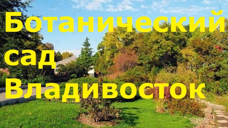 Ботанический сад Владивосток.