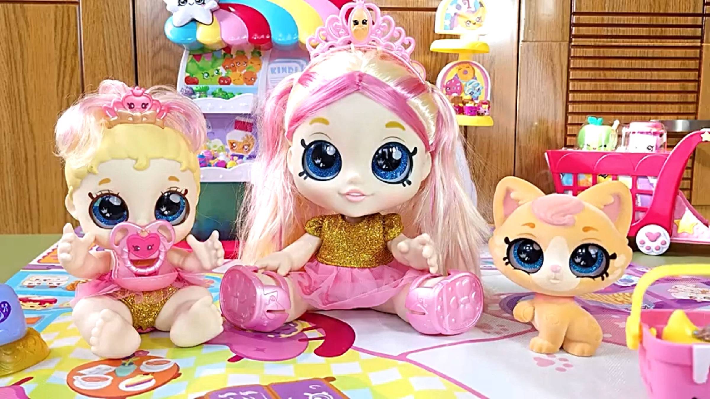 Мультики для малышей. Развивающие игрушки. Игровой набор «Кукла Джессикейк»