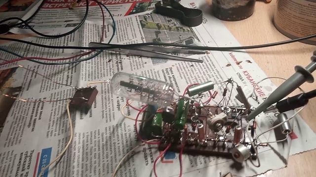 Тактовый генератор 100 кГц на Советских Отечественных транзисторах