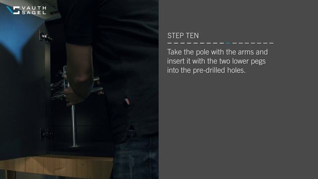 VS CORNERSTONE Swing - монтаж