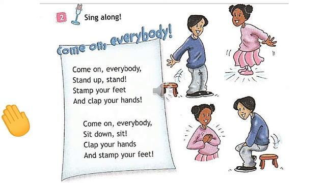 Come on, everybody! Stand up🧍, stand! SONG🎵. Ex. 2 p. 16. Spotlight 3. Module 1