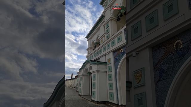 Храмовый комплекс в ст. Динской оформлен фасадным декором производства Джем Decor.