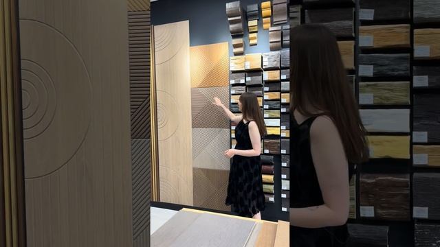 Обзор 3D панелей из МДФ в покрытии натурально шпона дуба