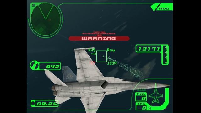 7-Ace Combat 3 JP получение ачивок