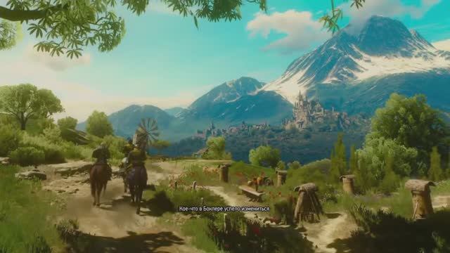 The Witcher 3 Прибытие в Туссент