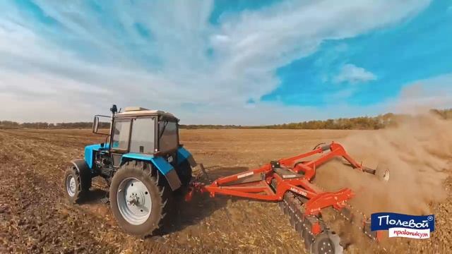 Борона дисковая MIX-350 - обзор работы после сервисного то