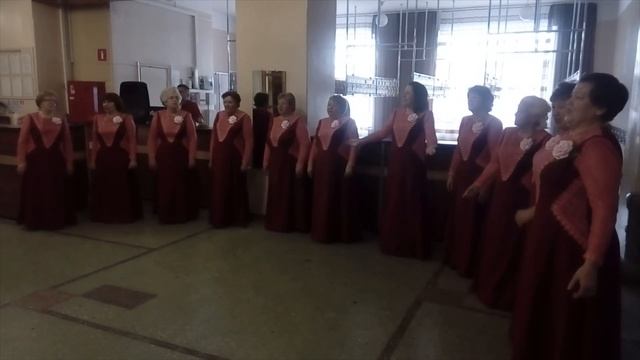 Вокальный флешмоб «Кадриль» от участников ансамбля «Калина красная»