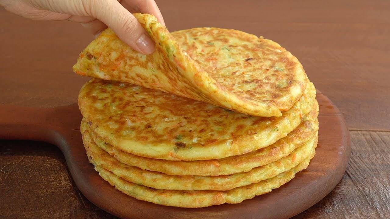 Их называют БАКВАН или БАЛА-БАЛА. Популярная уличная еда из Индонезии. Рецепт овощных оладий