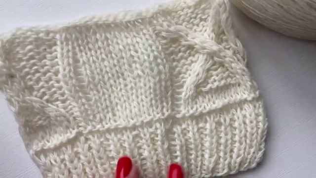 Тестирую пряжу Марушка