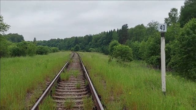 Велопоездка по Угранской глухомани  Разобранная военная узкоколейка  Живописные виды