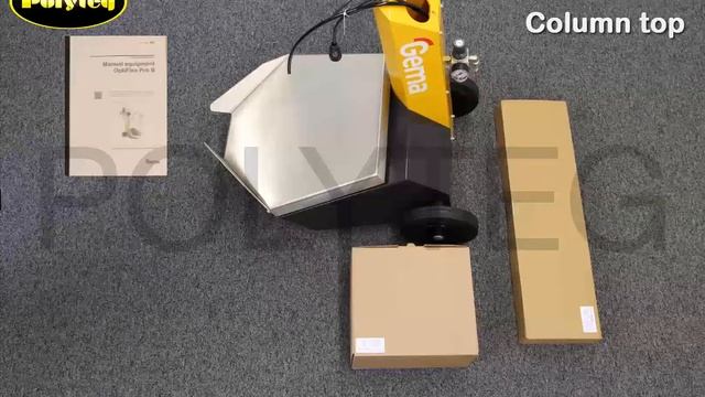 GEMA Optiflex PRO B.  Как собрать установку порошковой окраски ГЕМА. Сборка установки из коробки