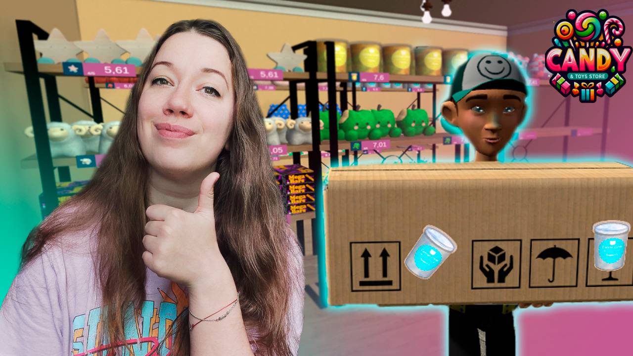 #4 Открыла склад и начала оптовые закупки, бизнес пошел в гору!  || Candy & Toys Store Simulator