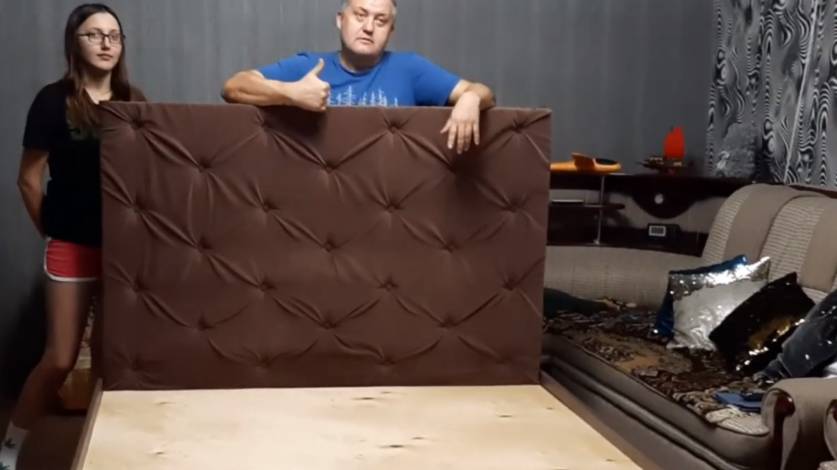 ДВУСПАЛЬНАЯ КРОВАТЬ ЗА 10К.  СВОИМИ РУКАМИ. #кровать #строительство