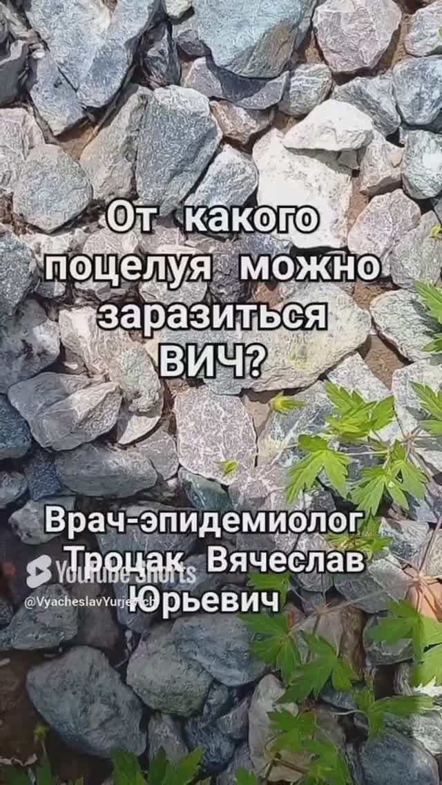 Через какой поцелуй возможно заражение ВИЧ?