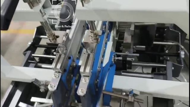 Фальцевально склеивающее оборудование для производства коробок для картофеля фри