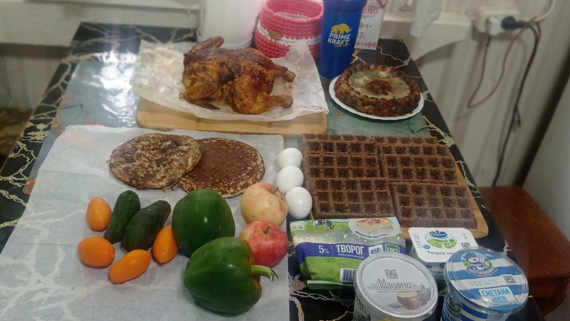 Простые рецепты на несколько дней👍