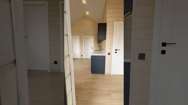 Свой дом - по цене двухкомнатной квартирыПостроили «Барнхаус Комфорт 50» на  выставочной площадке