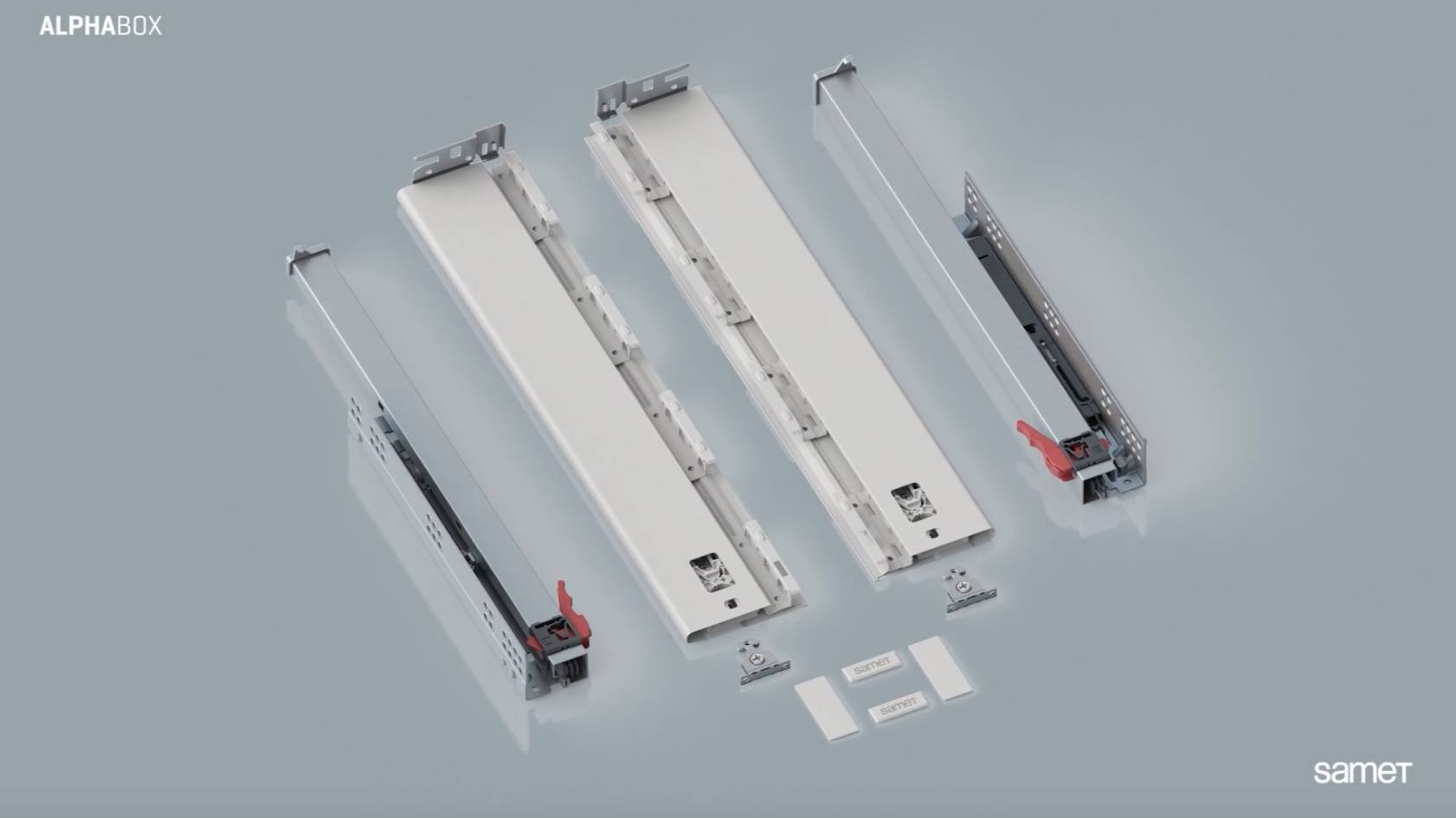 ALPHABOX стандартный ящик - монтаж и регулировка