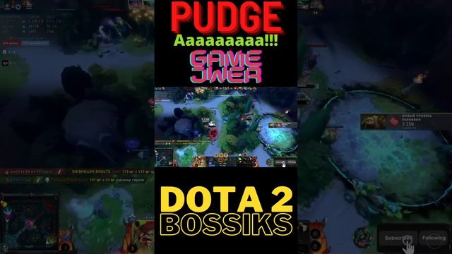 Dota 2 Pudge battle дота 2 пудж керри #shorts