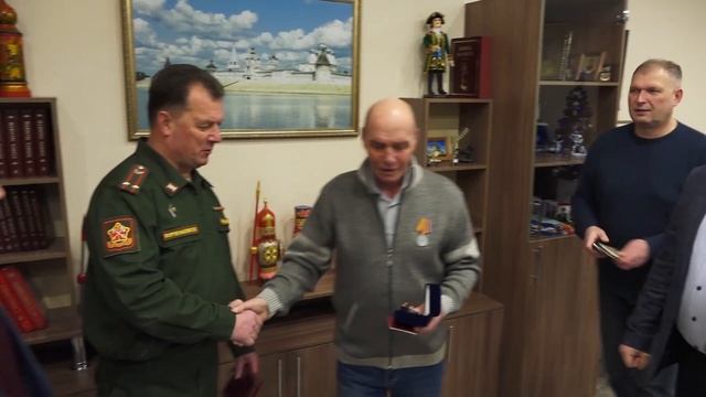 2023 12 23 Награждение участника СВО