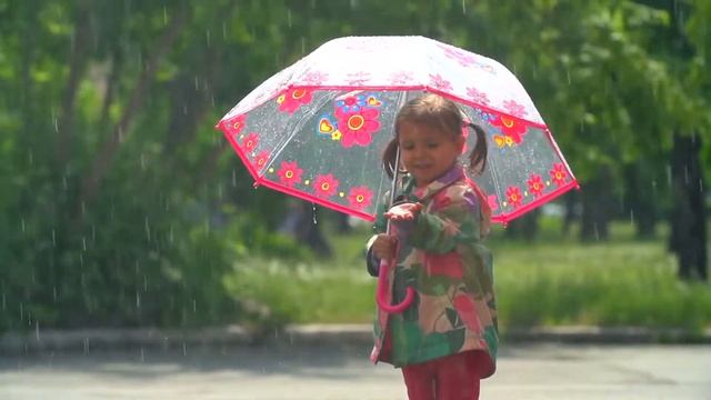 Природа умывается дождем. Маска Matte (переходы) в Premiere Pro