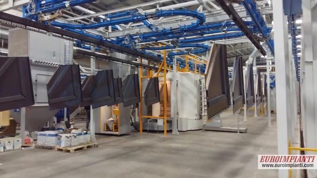 ПОЛИТЕГ. Gema. Линия Порошковой Окраски. Euroimpianti. POLYTEG.RU