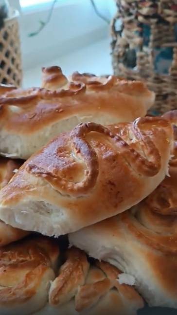 Деревенские #булочки от бабушки Танюшки. #деревенские булочки #еда