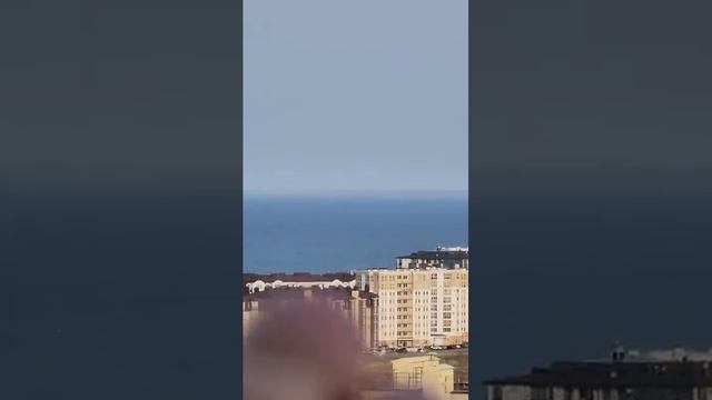 из моего окна в #Анапе видно #Крым
