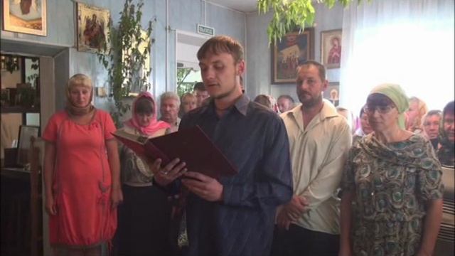 На празднике Святой Троицы в Борисовке 2013