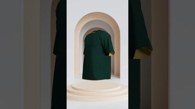 Двухсторонняя футболка #sewing #clo3d #clo3ddesigner #шитье