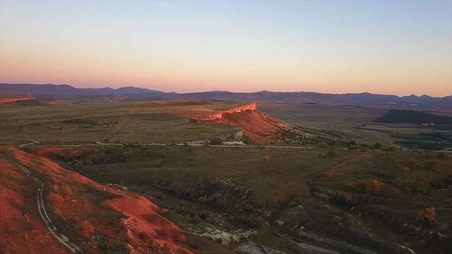 Белая Скала Ак-Кая Видео с воздуха DJI mavic Аэросъемка