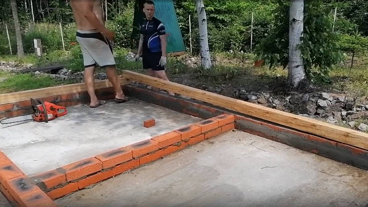 Строим баню 4*4 .Своими руками. #строительство #баня #своимируками