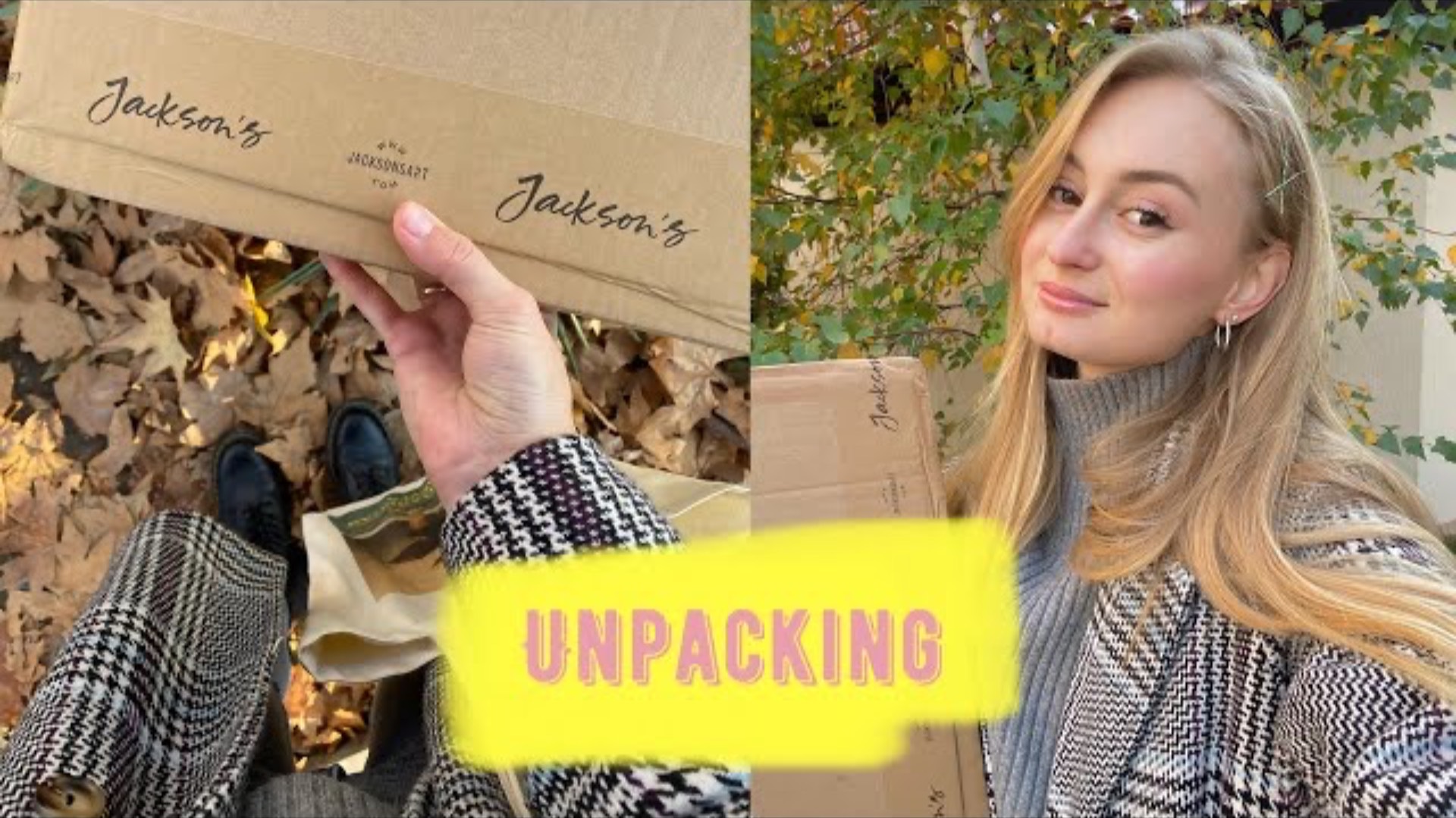 распаковка с Jackson’s art✨