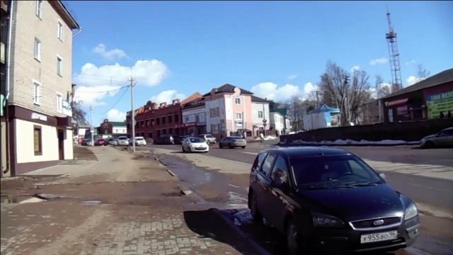 Кольцевая прогулка по Вязьме из микрорайона Московский в центр города и обратно