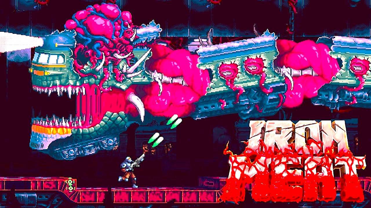 IRON MEAT - Прохождение Русской CONTRA #1 (2024)