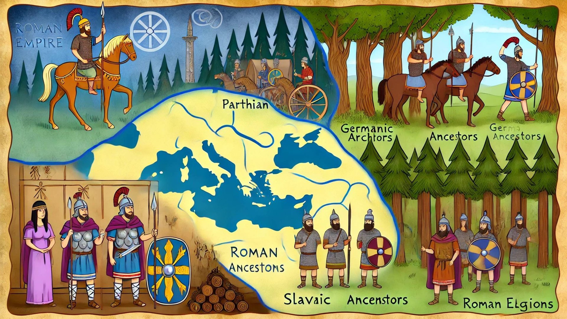 Соседи Римской империи. Музыкальная История Древнего мира: 5 класс