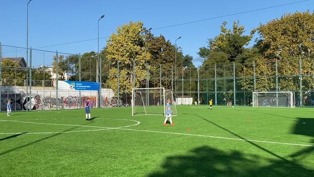 05-10-2024. ДЮФЛ РК 2024-2025. ДЮФК-2017-1 - ДЮФК-2016-1. 1 тайм.