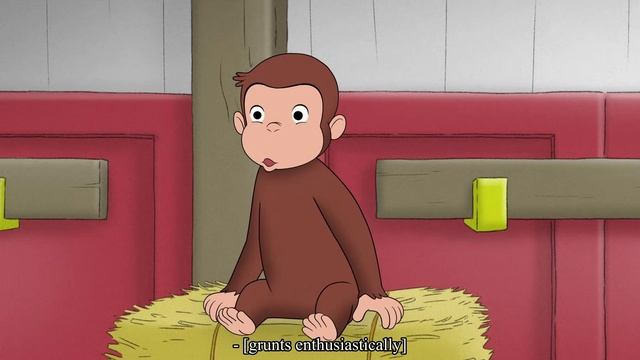 Curious George - 303 - A Good Yarn (Learn English Language with subtitles)