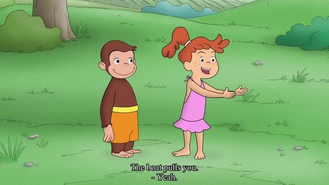 Curious George - 319 - Prints of a Monkey (Learn English Language with subtitles)