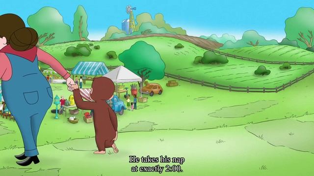 Curious George - 312 - Sleepers (Learn English Language with subtitles)