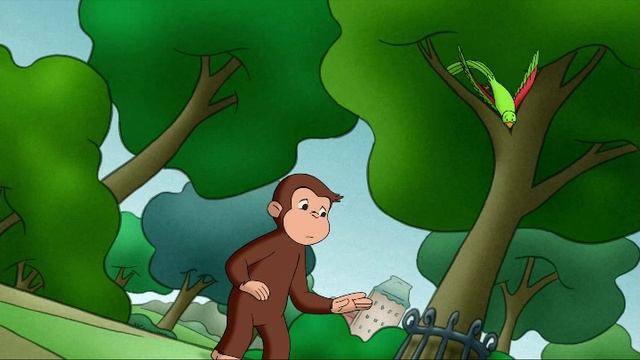 Curious George - 112 - Whistlepig Wednesday (Learn English Language with subtitles)
