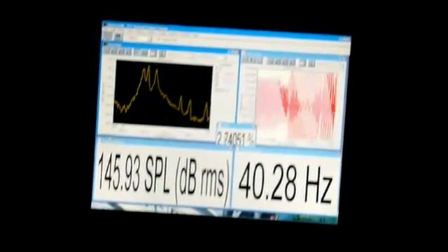 Готовили машину к соревнованиям 146dB (1х15" в багажнике)