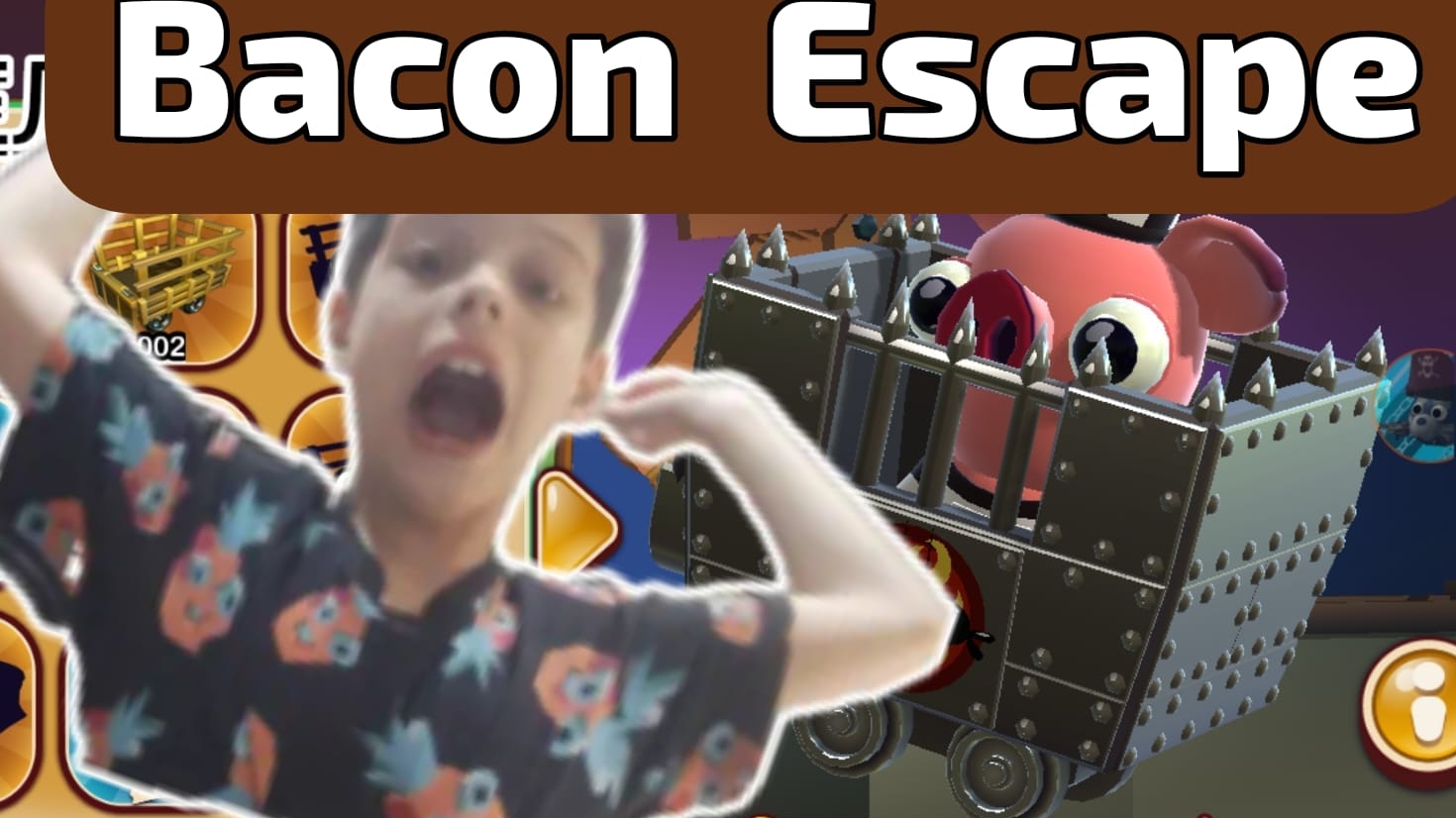 Bacon Escape/ Свинюшка рулит!
