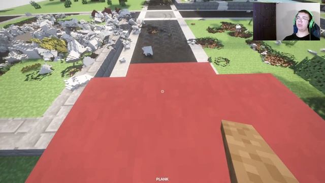 ВЗОРВАЛ ПОСТРОЕННЫЙ ДОМ ИЗ МАЙНКРАФТА в Teardown