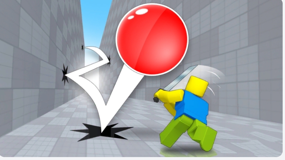 играю в режим мяч смерти в роблоксе